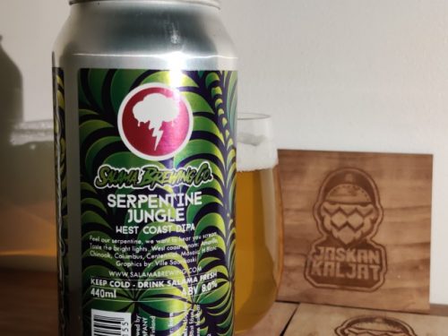 JaskanKaljat - Salama Brewing Serpentine Jungle West Coast DIPA JaskanKaljat - Salama Brewing Serpentine Jungle West Coast DIPA