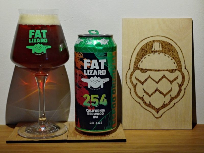 JaskanKaljat - Fat Lizard 254 California Redwood IPA - Olutarvio