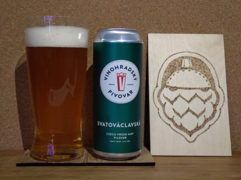 Vinohradský Svatováclavská 13 Czech Fresh Hop Pilsner - JaskanKaljat